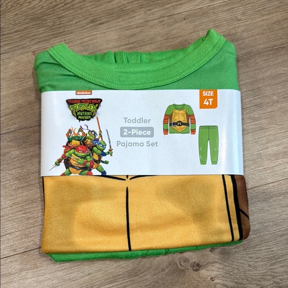Nickelodeon | Pajamas | Nickelodeon Teenage Mutant Ninja Turtles Green ...